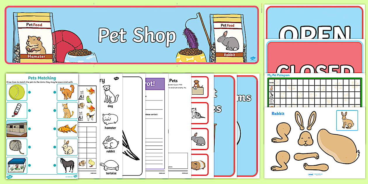 Kindergarten Top Ten Pets Resource Pack (Teacher-Made)