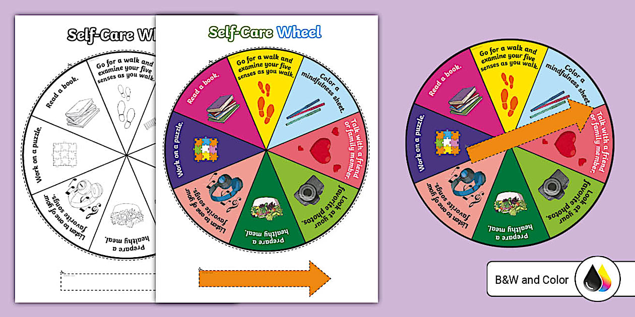 Self Care Worksheet | Resource | Twinkl USA