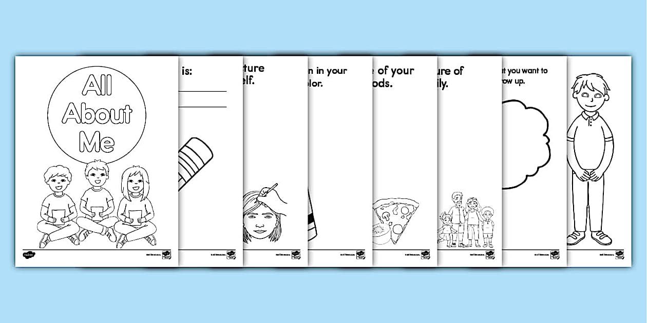 All About Me Worksheet | Printable | Ice-Breaker Activities