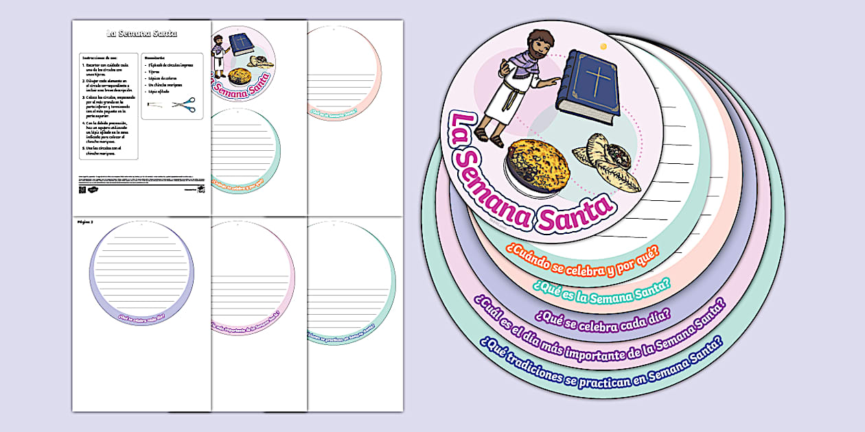 Flipbook: La Semana Santa (Teacher-Made) - Twinkl