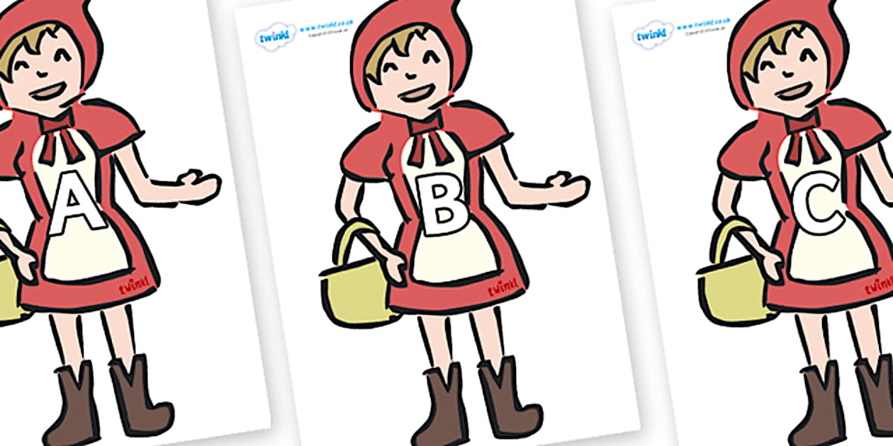 A-Z Alphabet on Little Red Riding Hood (teacher made)