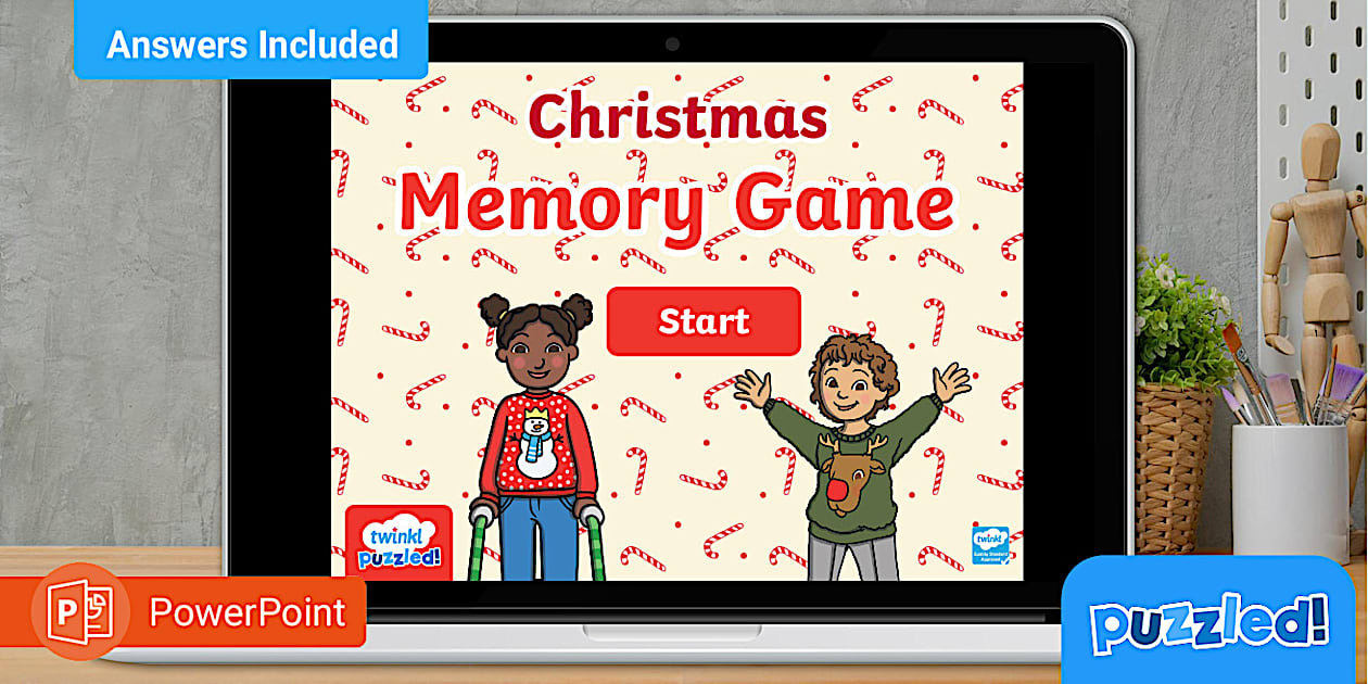 Christmas Memory Game for Kids - Twinkl Puzzled - Twinkl