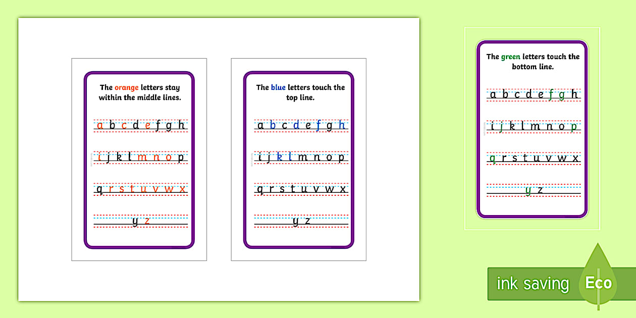Editable How to Write Letters IKEA Tolsby/Fiestad Frame