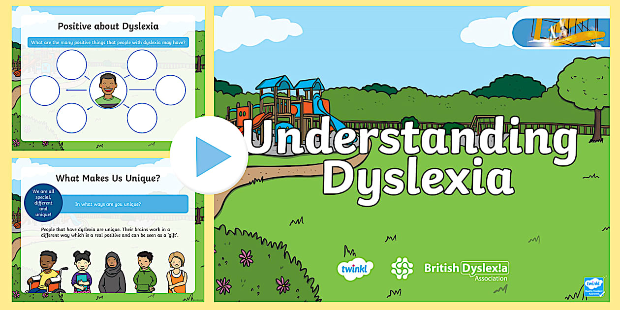 CfE First Level Understanding Dyslexia PowerPoint - Twinkl