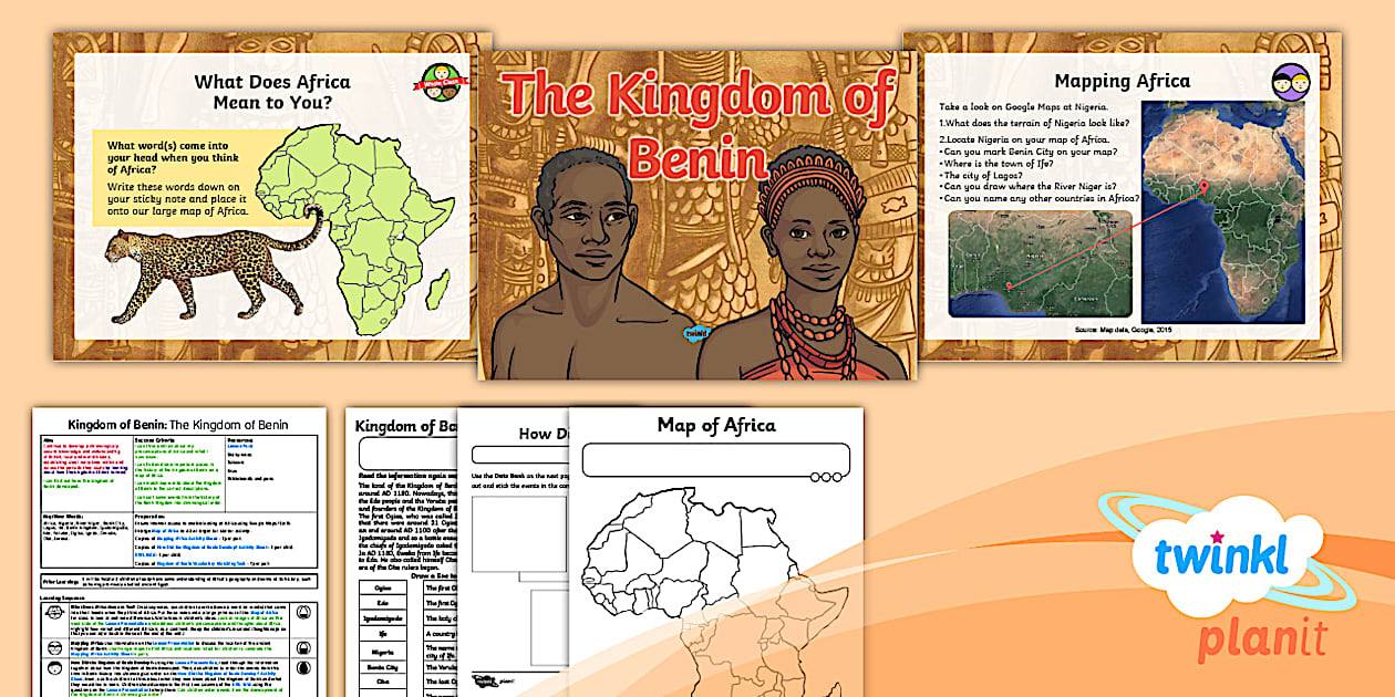 History: Benin UKS2: The Kingdom of Benin Lesson Pack 1