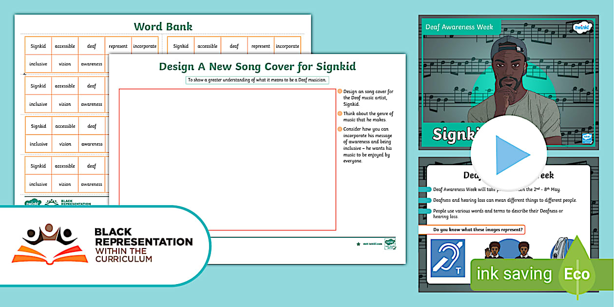 KS2 Deaf Awareness Week: Kevin Walker Presentation - Twinkl