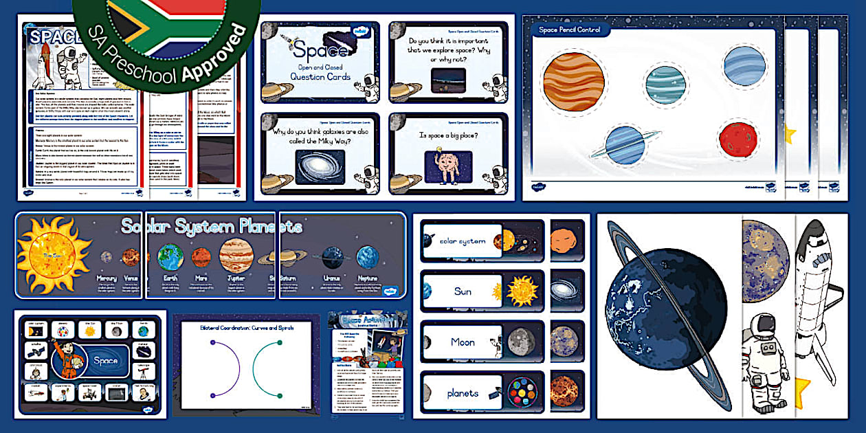 Preschool: Space: Resource Pack