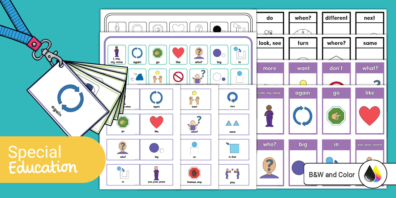 Twinkl Symbols: Core Communication Symbols Pack - Twinkl