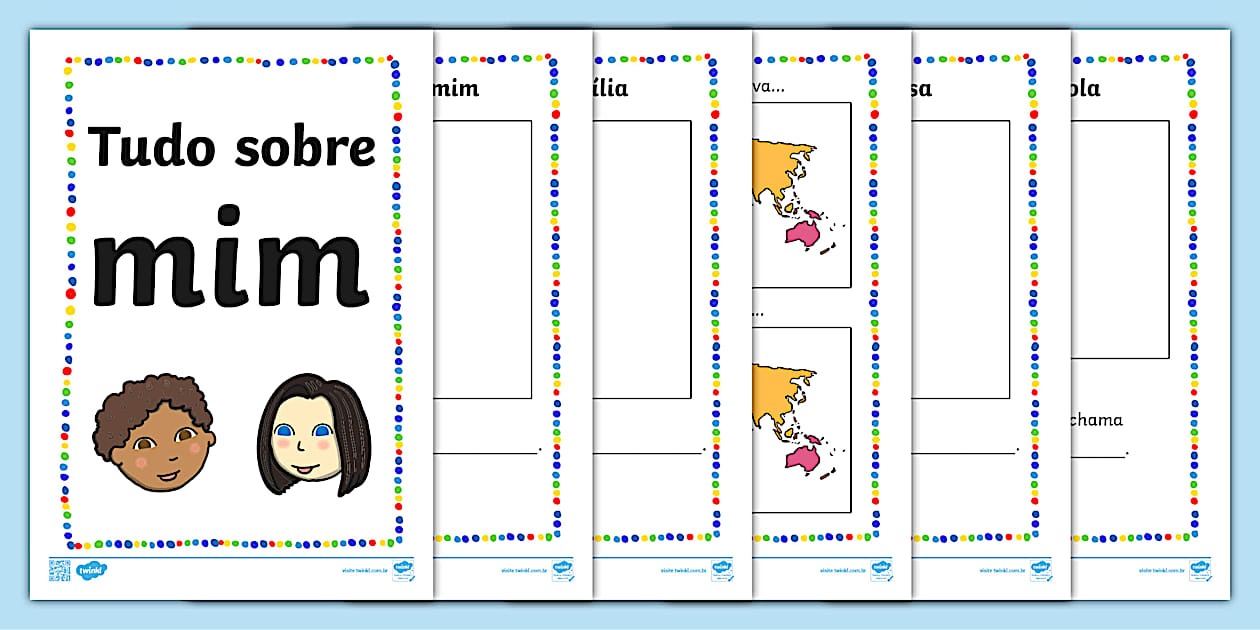 Livreto Tudo sobre mim {Livreto}