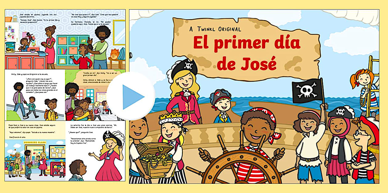 Powerpoint Cuento Mi Primer Día De Clases Teacher Made