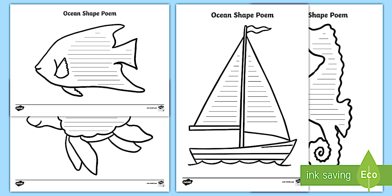 Ocean Shape Poetry
