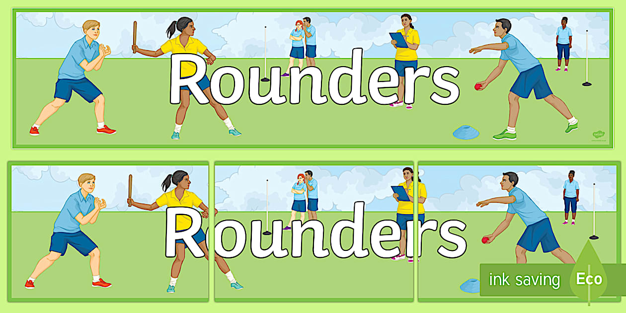 Rounders Display Banner (teacher made) - Twinkl