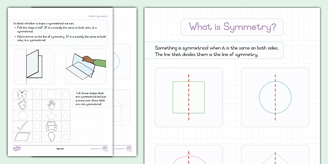 What is Symmetry? (teacher made) - Twinkl