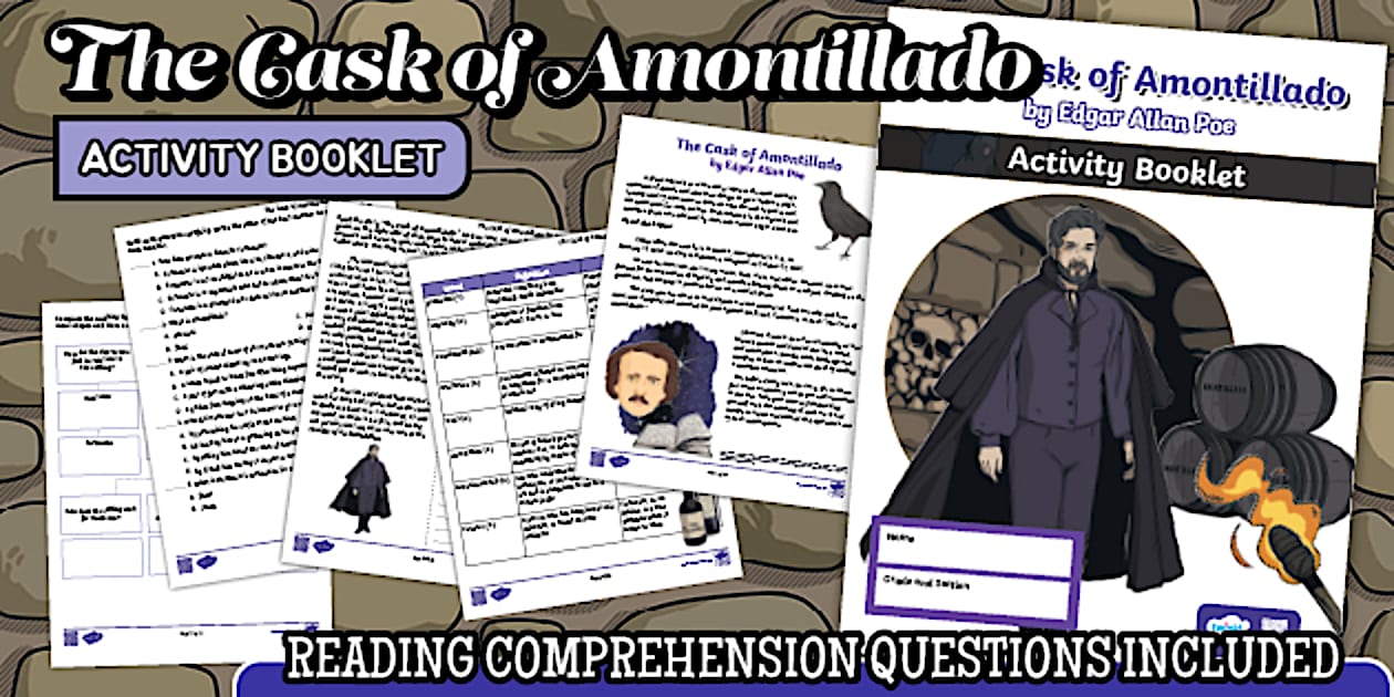 The Cask of Amontillado Reading Comprehension Booklet | Grade 9 | Twinkl PH