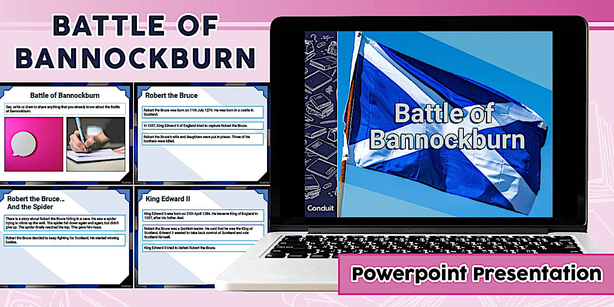 Battle of Bannockburn PowerPoint for Social Studies