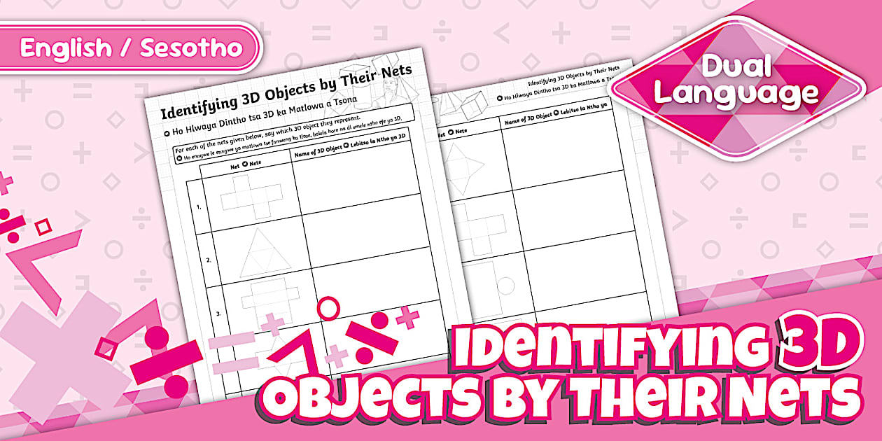 Grade 7- Maths- Term 3 -Identifying 3D Objects by Their Nets