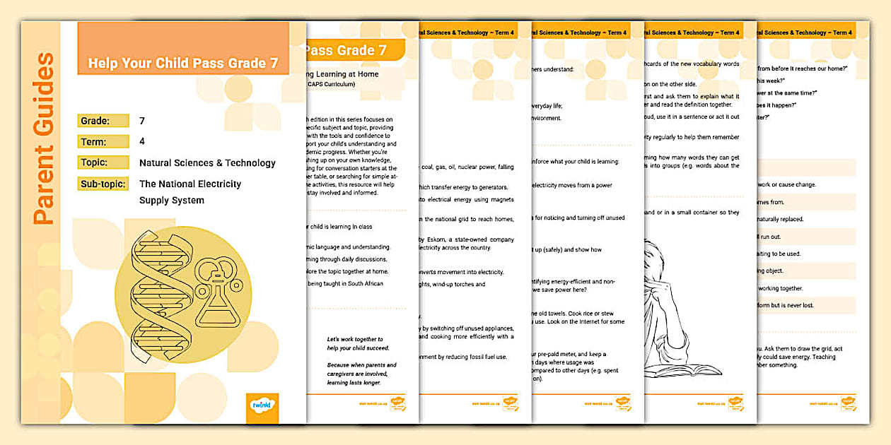 Grd 7 NS Term 3 CAPS National Electricity Supply Parent Guide