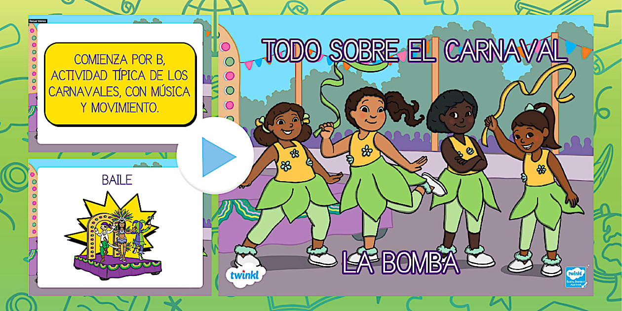 Juego interactivo: Todo sobre el carnaval - La bomba