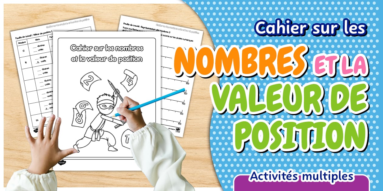 Numbers Workbook French