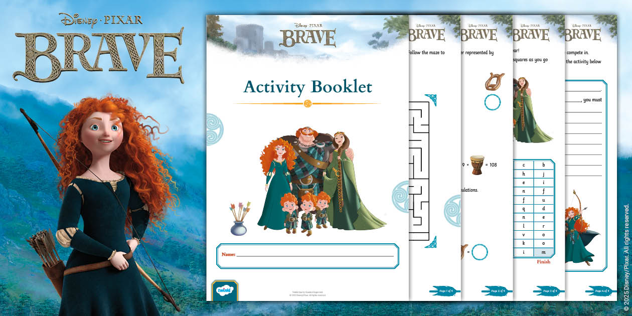 Brave: Activity Booklet [Ages 7-11]
