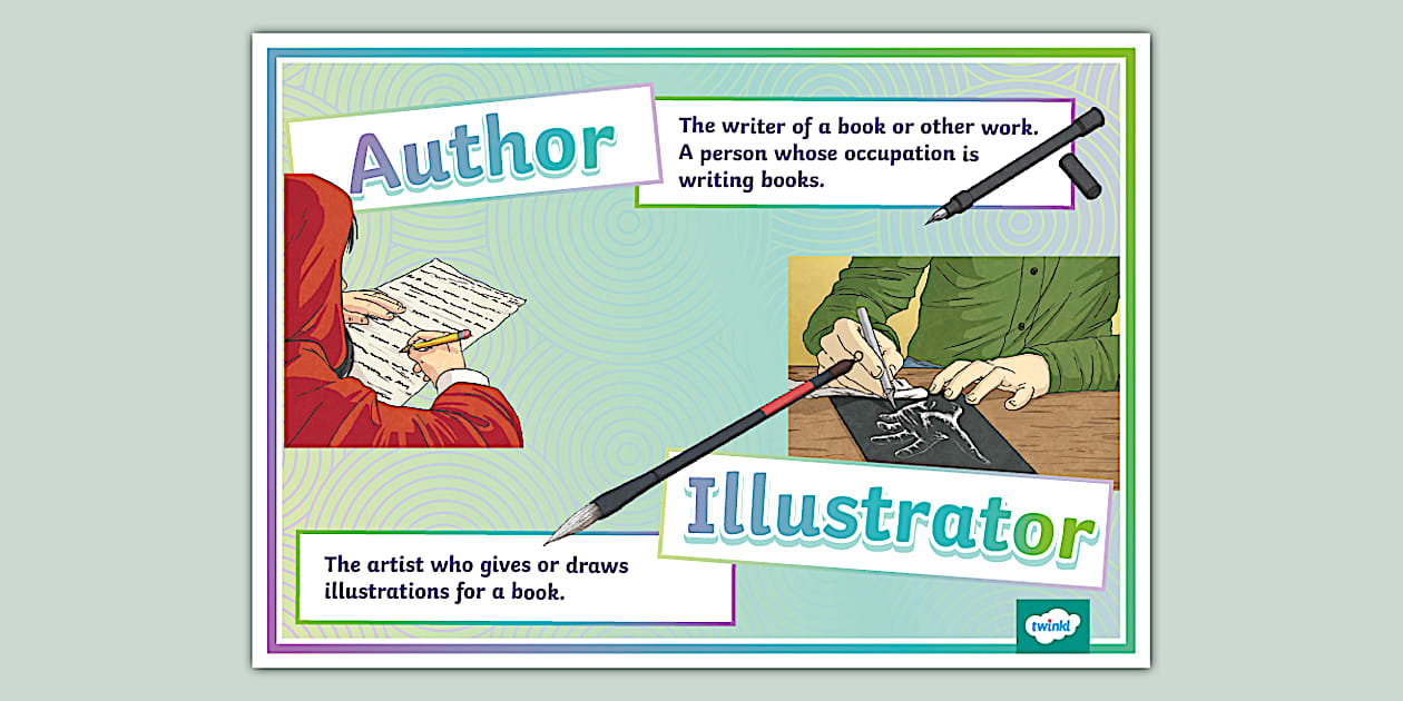 Author and Illustrator Display Poster (Teacher-Made)