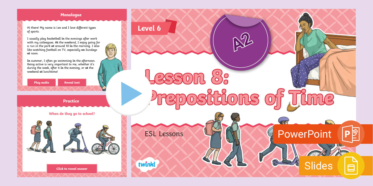 ESL Curriculum Level 6, Lesson 8 (Teacher-Made) - Twinkl