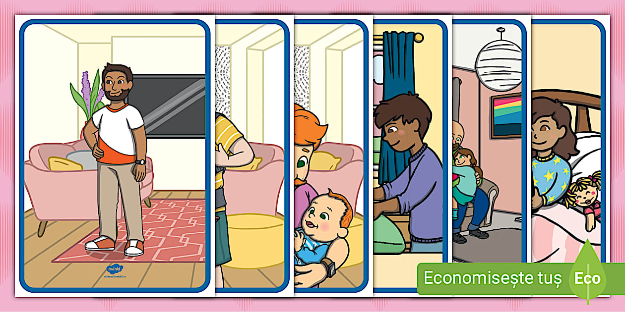 Eu și tatăl meu – Planșe (teacher made) - Twinkl