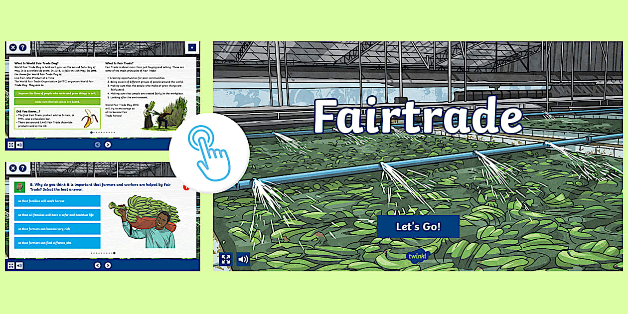Fair Trade Self-Marking Reading Comprehension Activity
