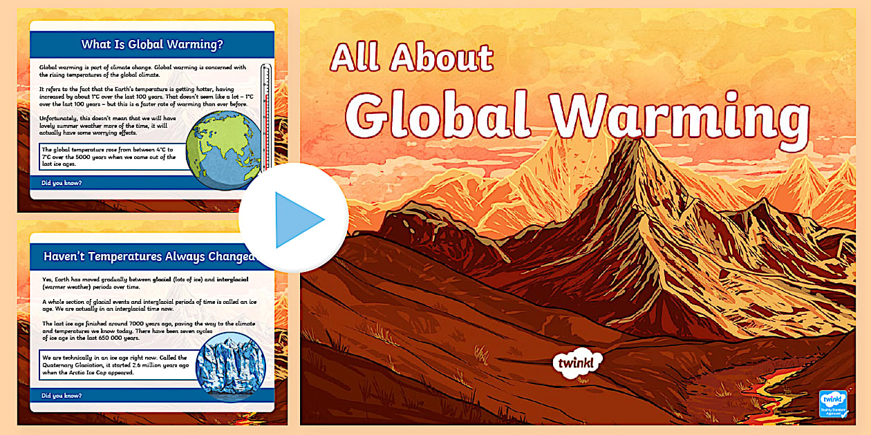 All About Global Warming PowerPoint (teacher made) - Twinkl