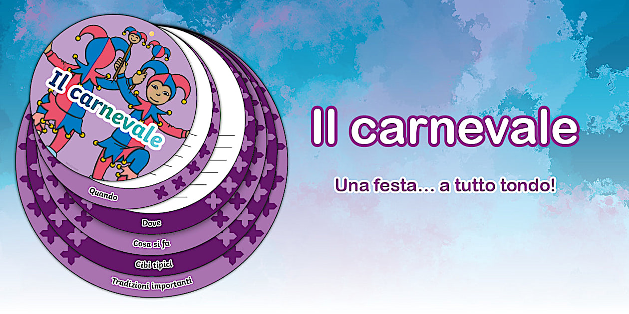 Libretto circolare: Il carnevale