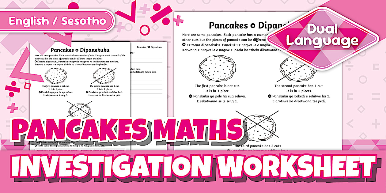 Grade 4 Maths - Term 4 - Pancakes Maths Investigation