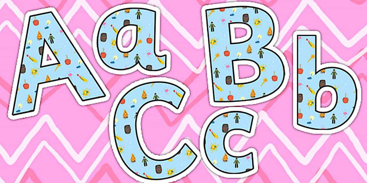 Bonfire Night Themed Editable Display Lettering - Twinkl