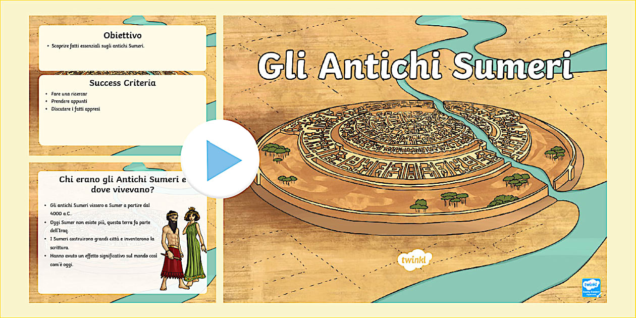 Presentazione Sumeri | Primaria | Twinkl - Twinkl