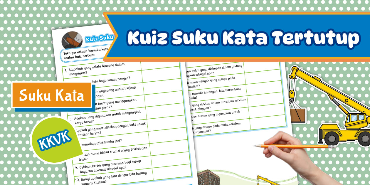 Kuiz Suku Kata Tertutup KKVK