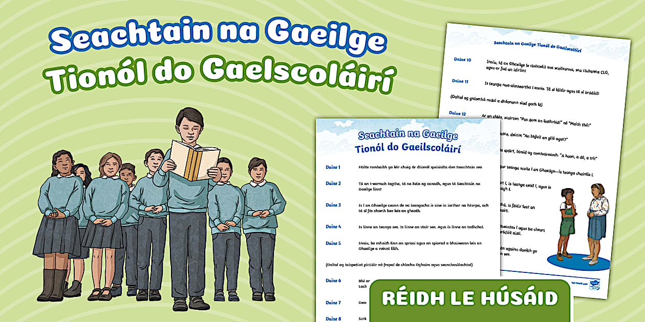 Seachtain na Gaeilge Tionól do Gaelscoláirí