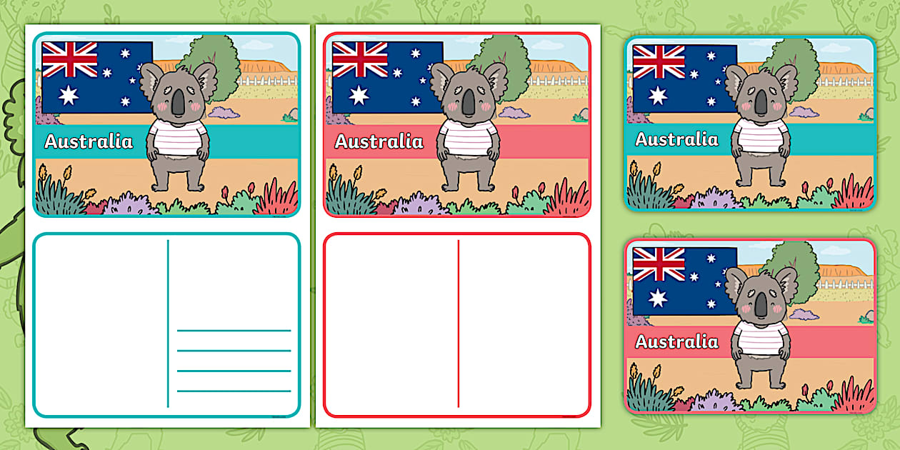 Postcard from Australia (Teacher-Made) - Twinkl