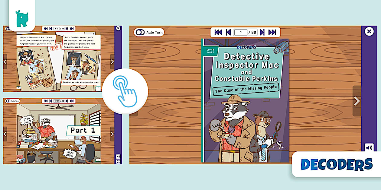 Level 6 Week 8:Detective Inspector Mac and Constable Perkins