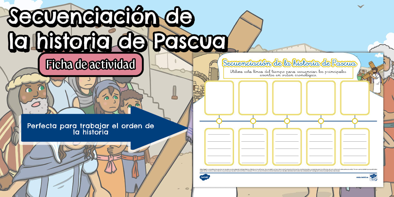 Ficha de actividad: Secuenciación - La historia de Pascua