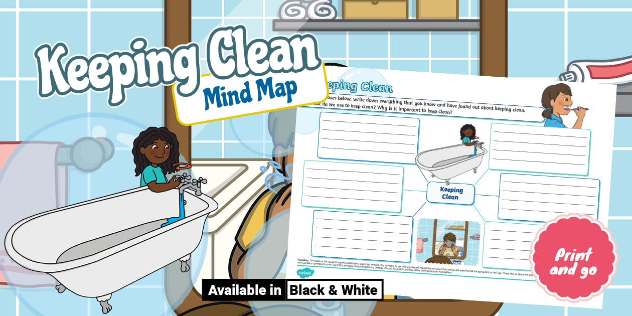 * NEW * Keeping Clean Mind Map