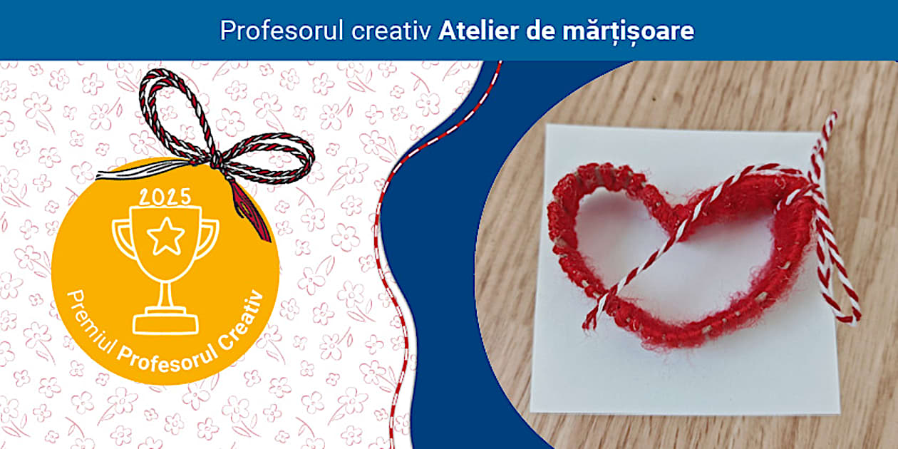 FREE! - Inima mea în dar de mărțișor Cherecheș Aurelia Profesorul creativ