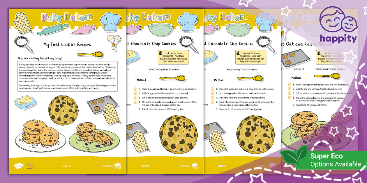 Baby Bakers - My First Cookies Recipes (Teacher-Made)