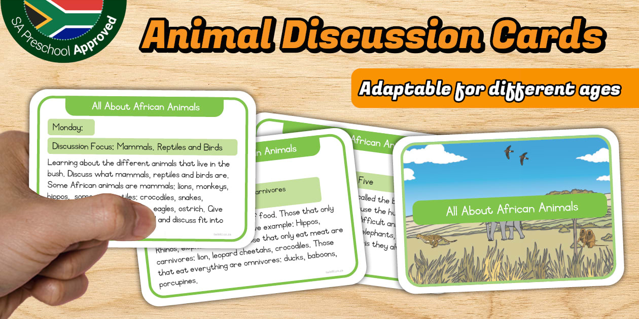Preschool - African Animals - Discussion - Morning Rings