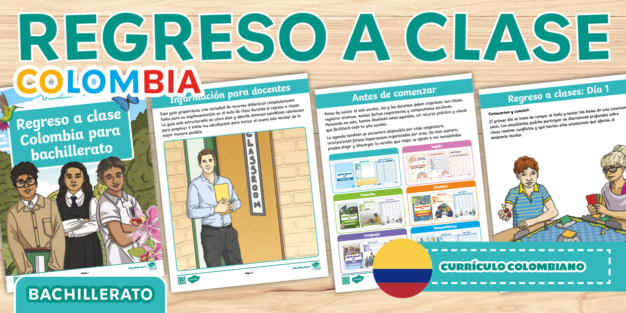 Actividades de regreso a clase para bachillerato