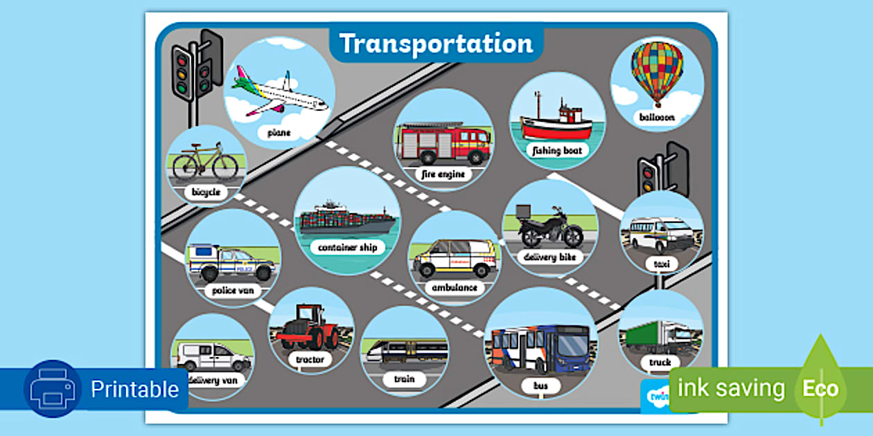 South African Transportation Poster - Twinkl