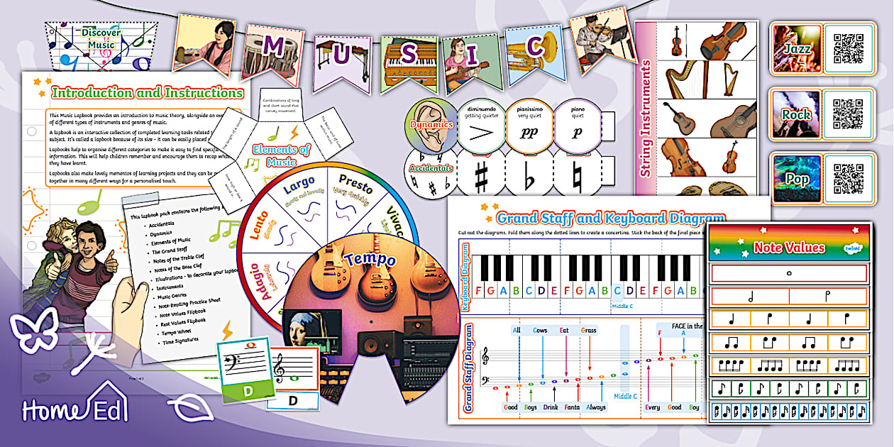 👉 Music Lapbook