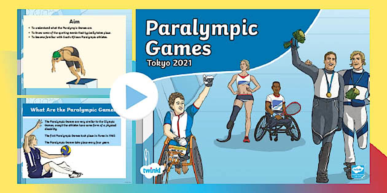 Paralympic Games PowerPoint | Tokyo 2021 | South Africa