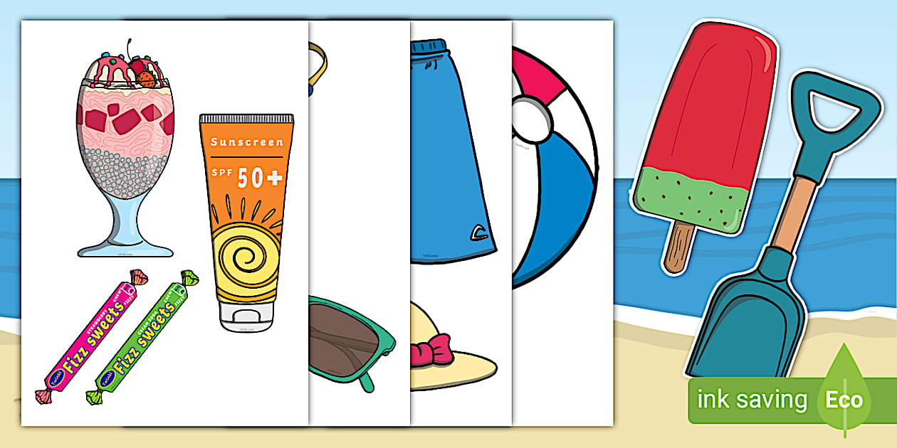 Seaside Role Play Area Cut-Outs | Twinkl (teacher made)