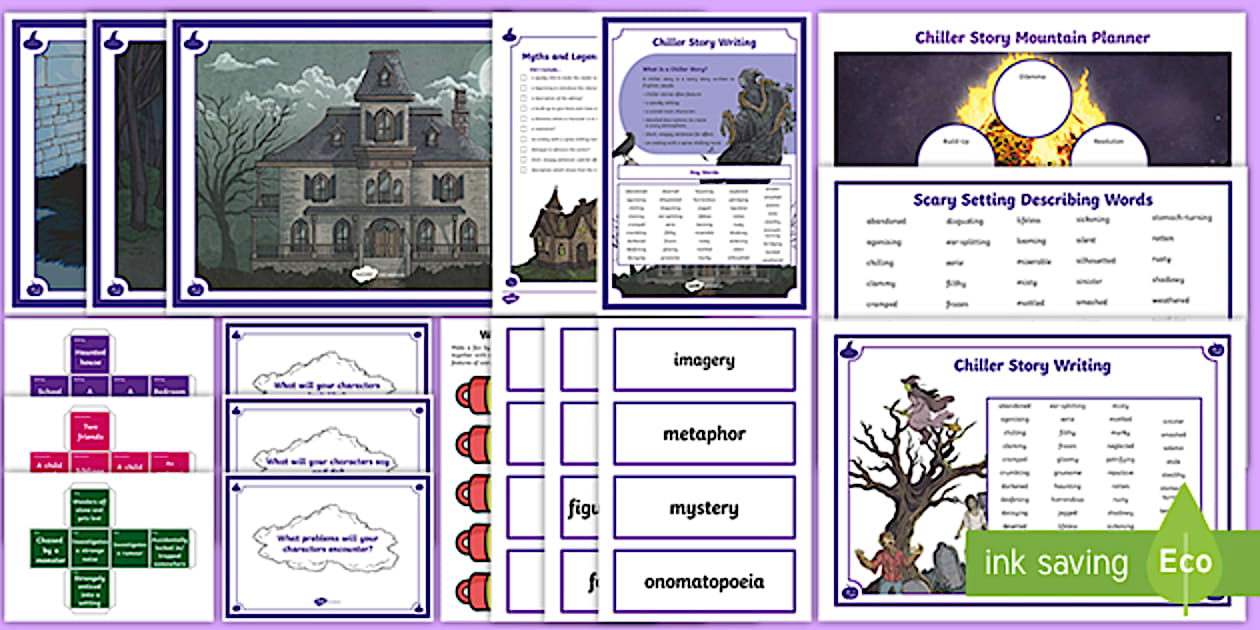 KS2 Chiller Story Writing Resource Pack - Twinkl