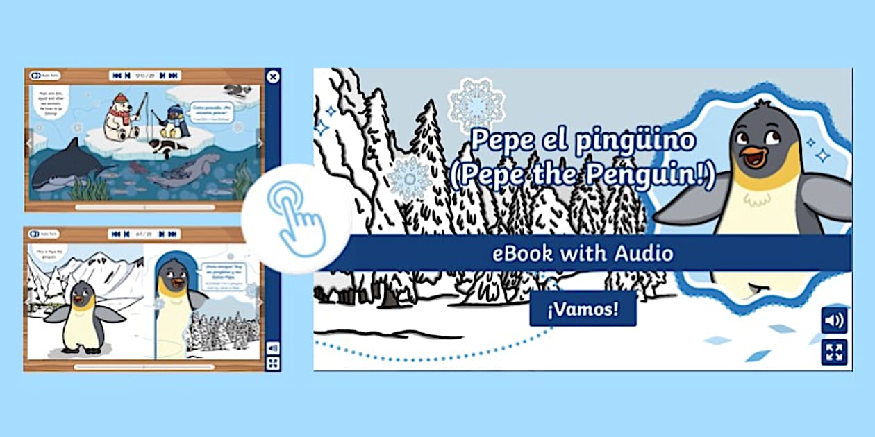 👉 Spanish Penguins eBook with English Narration | Twinkl | KS1