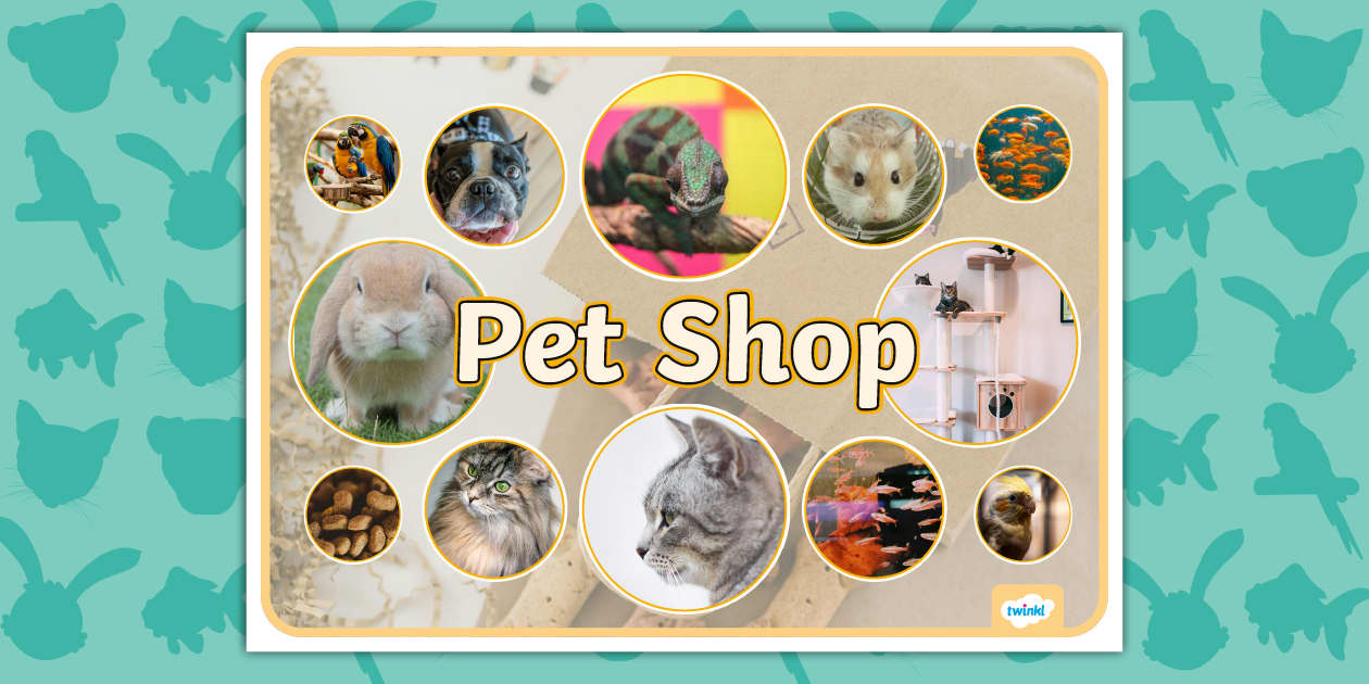 Pet Shop Photo Display Poster - Twinkl Role-Play - Twinkl